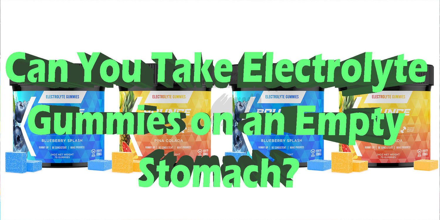 Can You Take Electrolytes on an Empty Stomach? – Bounce Nutrition