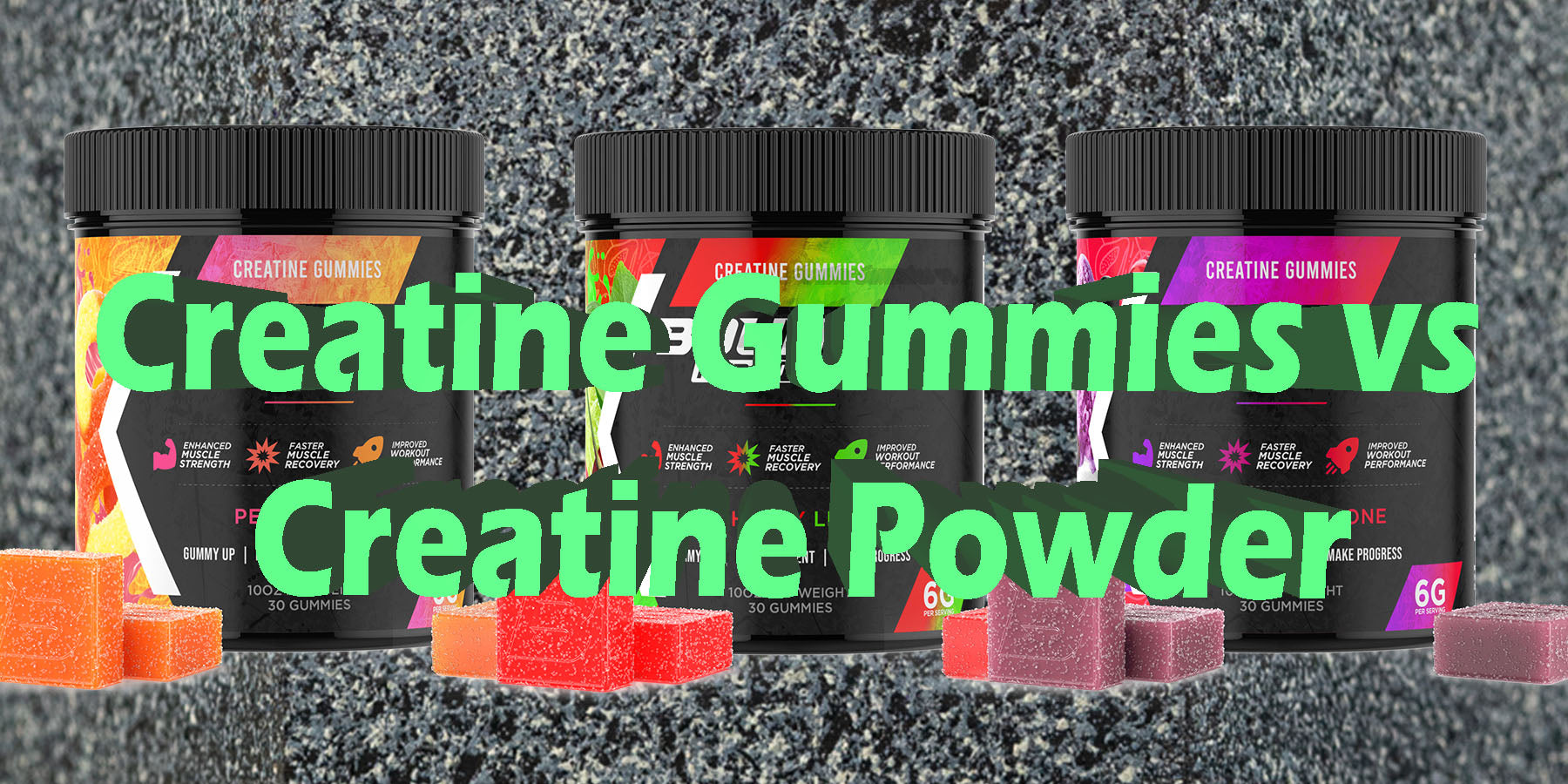 Creatine Powders vs. Gummies: Which Is Better for You? – Bounce Nutrition