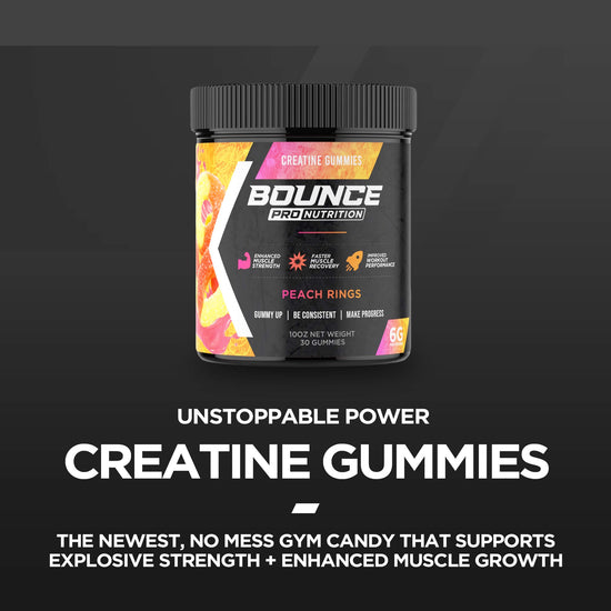 Creatine Monohydrate Gummies | Best Creatine Gummies - Peach Rings ...