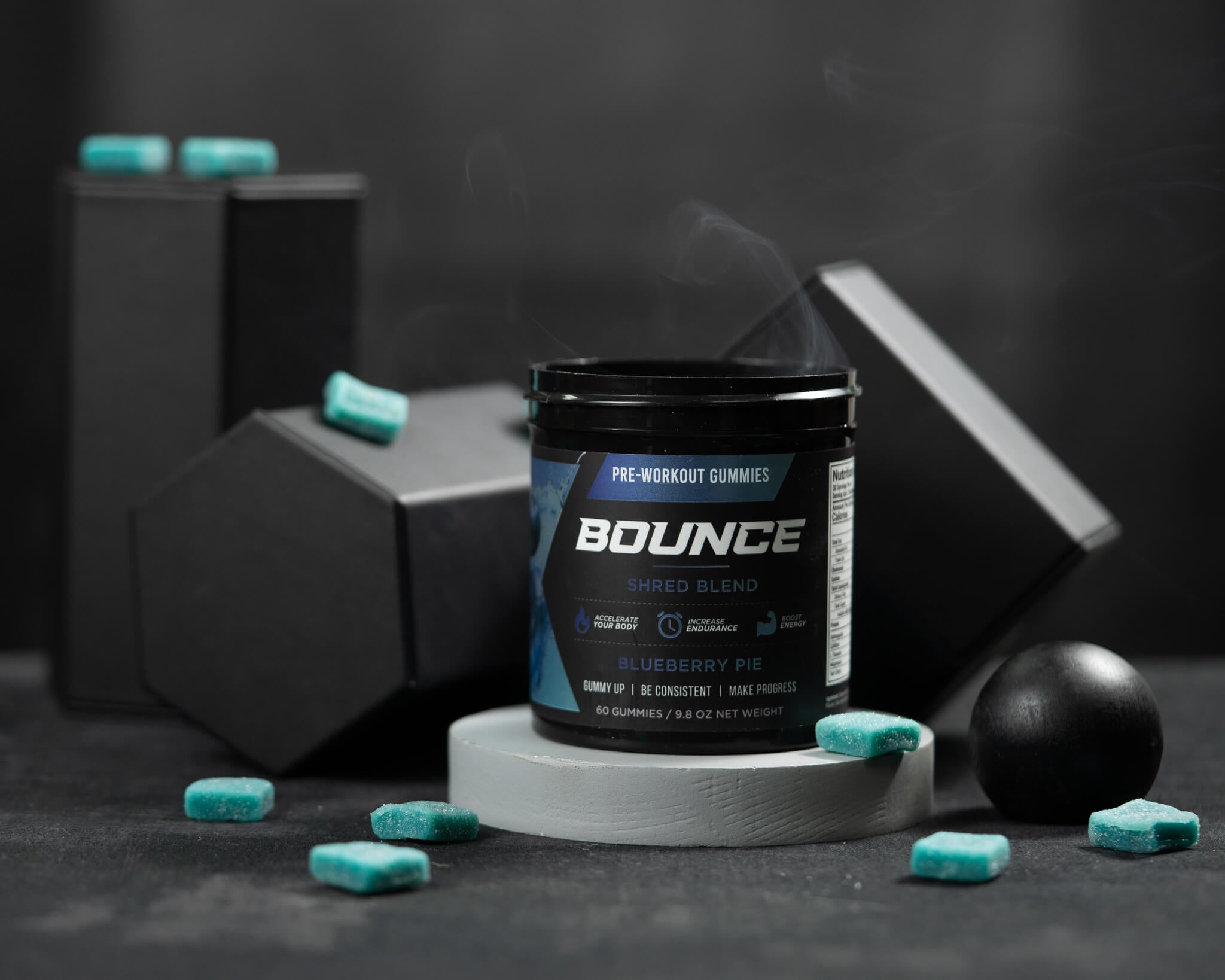 About Bounce Nutrition Pre-Workout Gummies